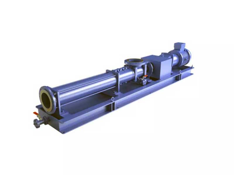sludge eccentric helical single screw pump - Screw pump-Hongwen pump expert